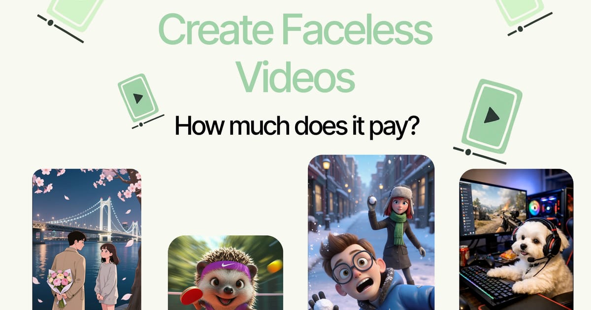 Faceless Videos: How Much Can You Really Earn in 2026? | Vidrale